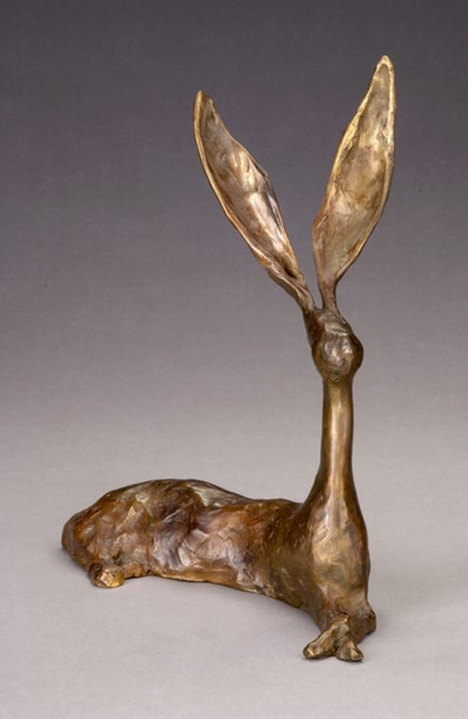 Jim Budish bronze sculpture available at Wilde Meyer Gallery