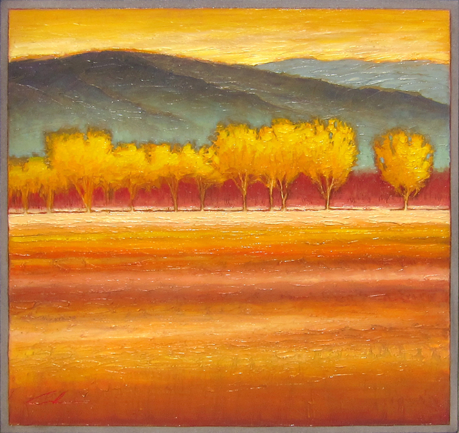 Jeff Cochran current paintings at Wilde Meyer Gallery