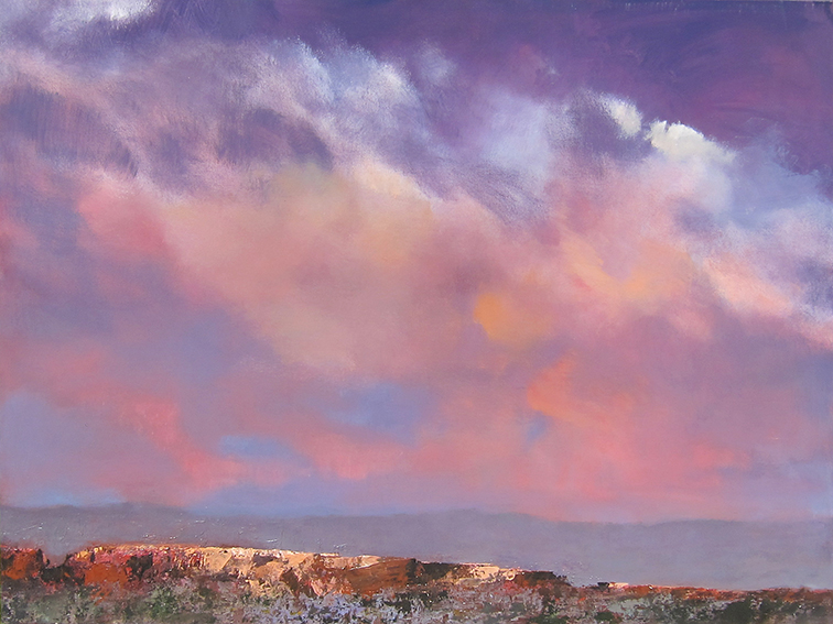 Albert Scharf, Landscape Paintings, Wilde Meyer Gallery