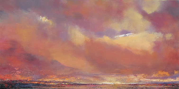 Albert Scharf, Landscape Paintings, Wilde Meyer Gallery