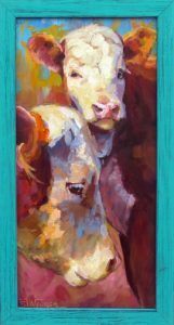 Sarah Webber, animal paintings, Wilde Meyer Gallery