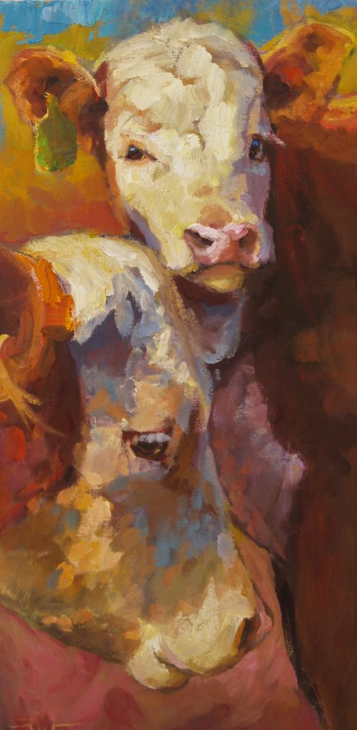 Sarah Webber, animal paintings, Wilde Meyer Gallery