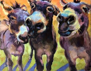 Sarah Webber, animal paintings, Wilde Meyer Gallery