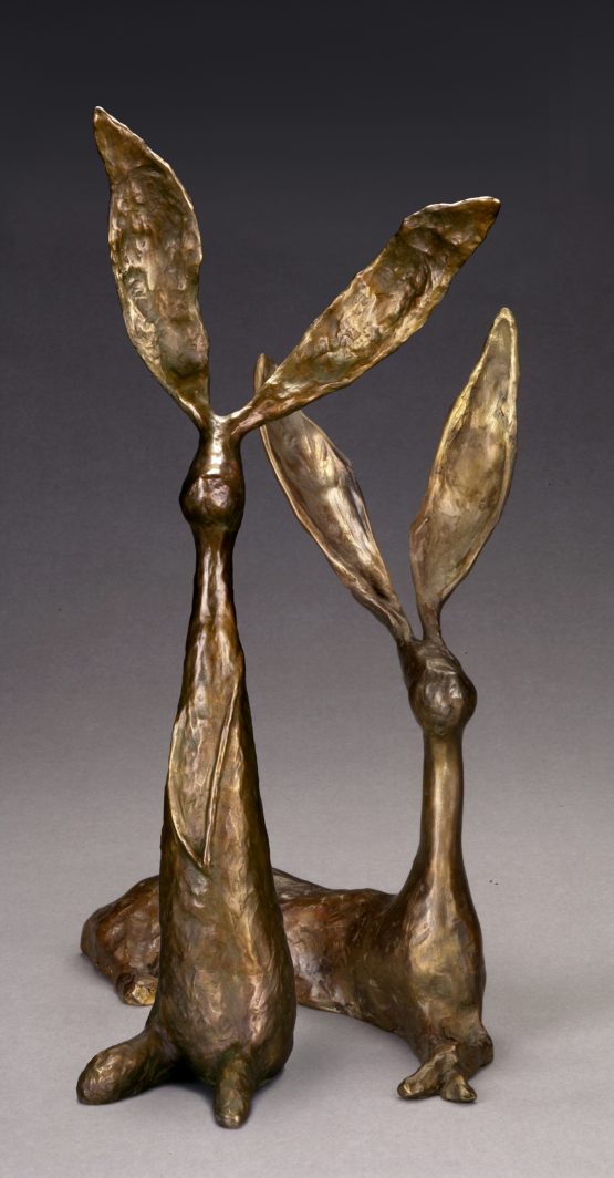 Jim Budish bronze sculpture available at Wilde Meyer Gallery
